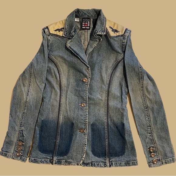 Parasuco | Jackets & Coats | Vintage Rare Parasuco Denim Cult Jean ...